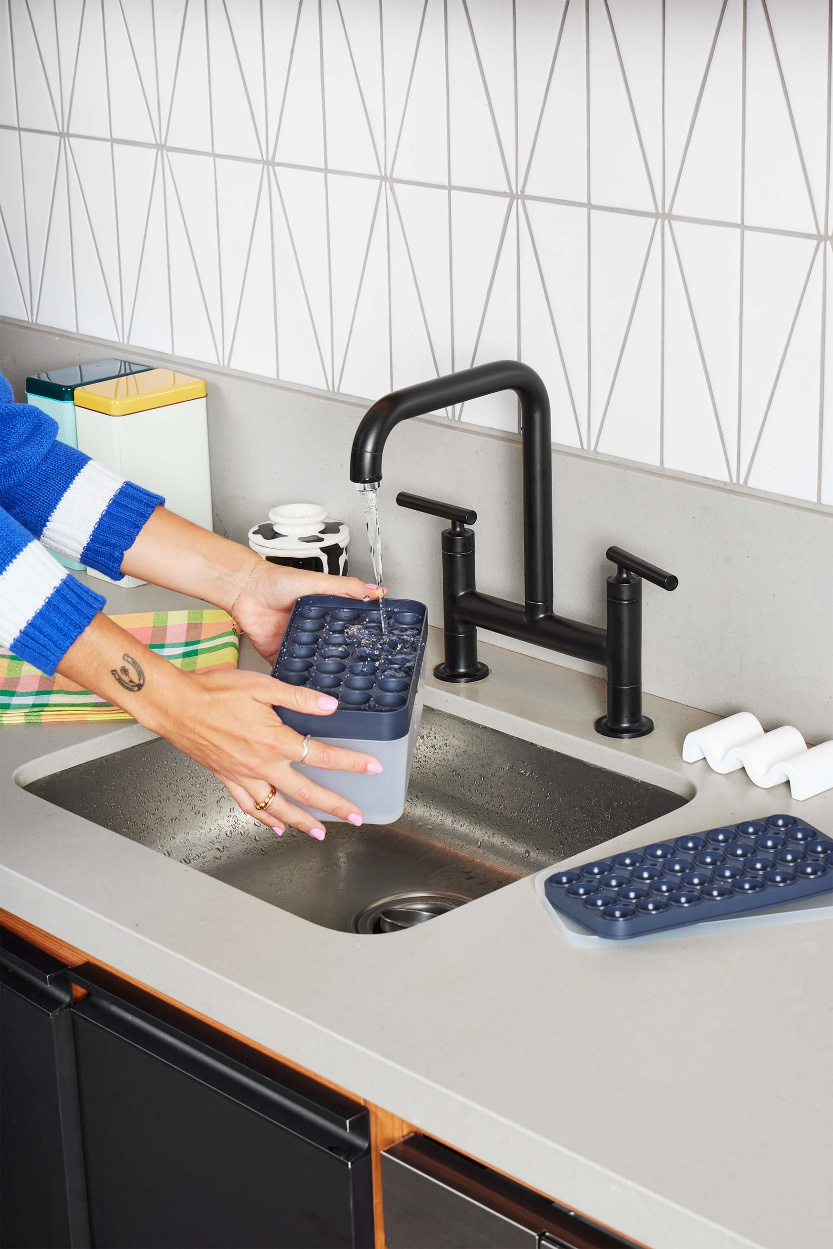Silicone Ice Cube Tray & Storage Box | W&P