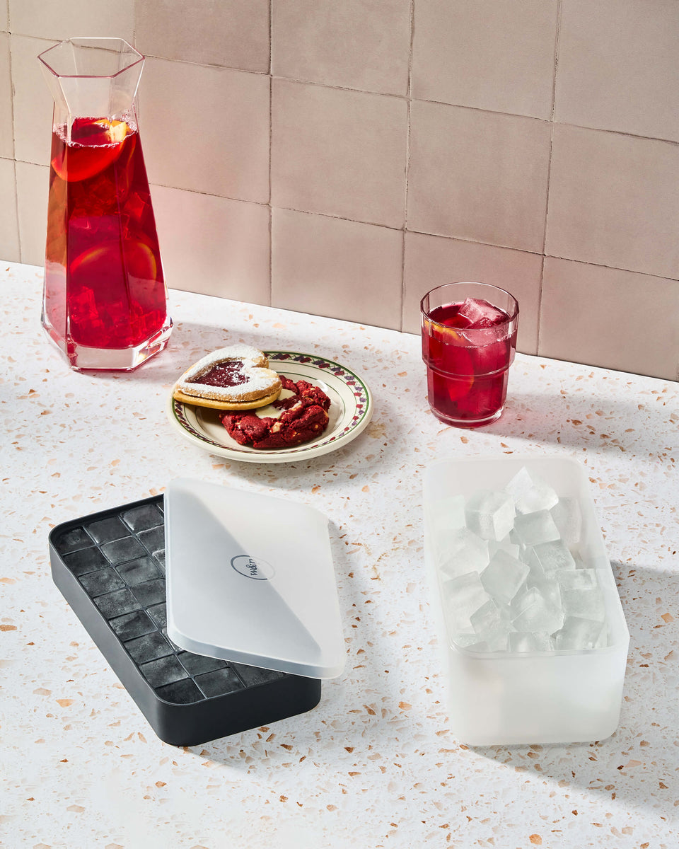 Silicone Ice Cube Tray & Storage Box | W&P