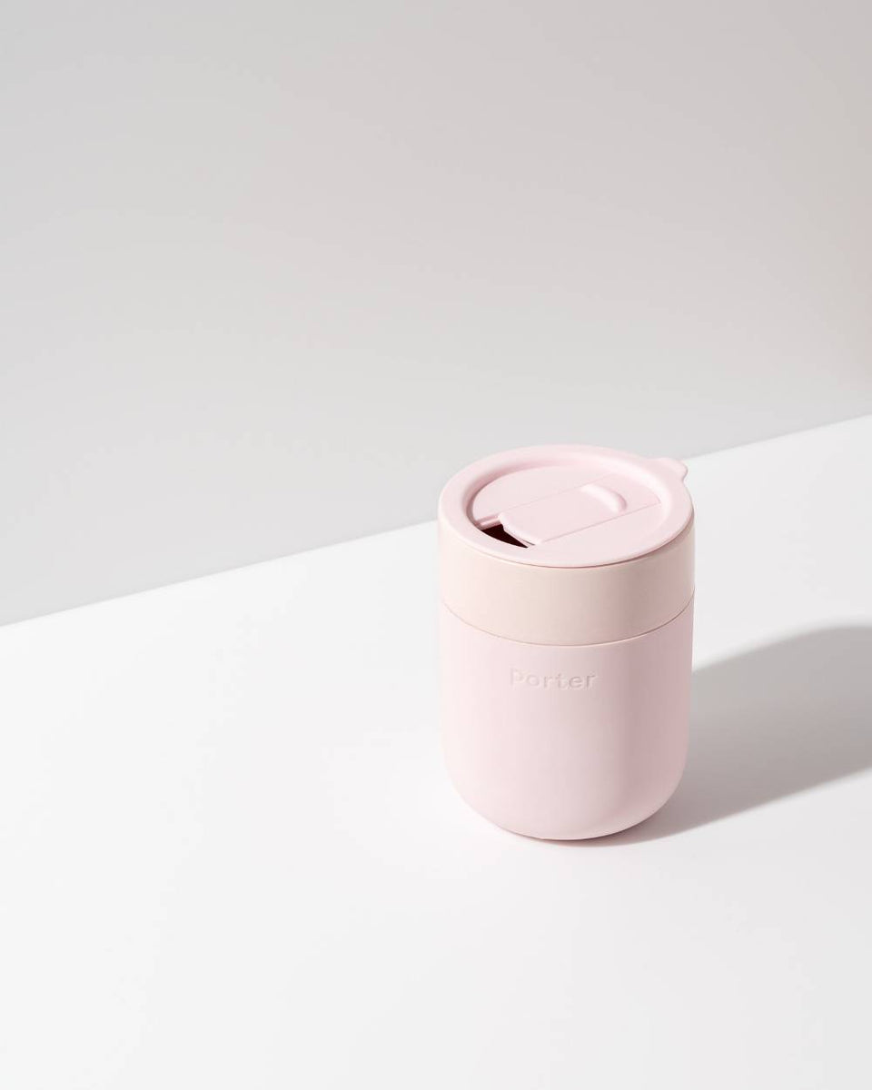 Portable Ceramic Mug With Drink Through Lid | W&P