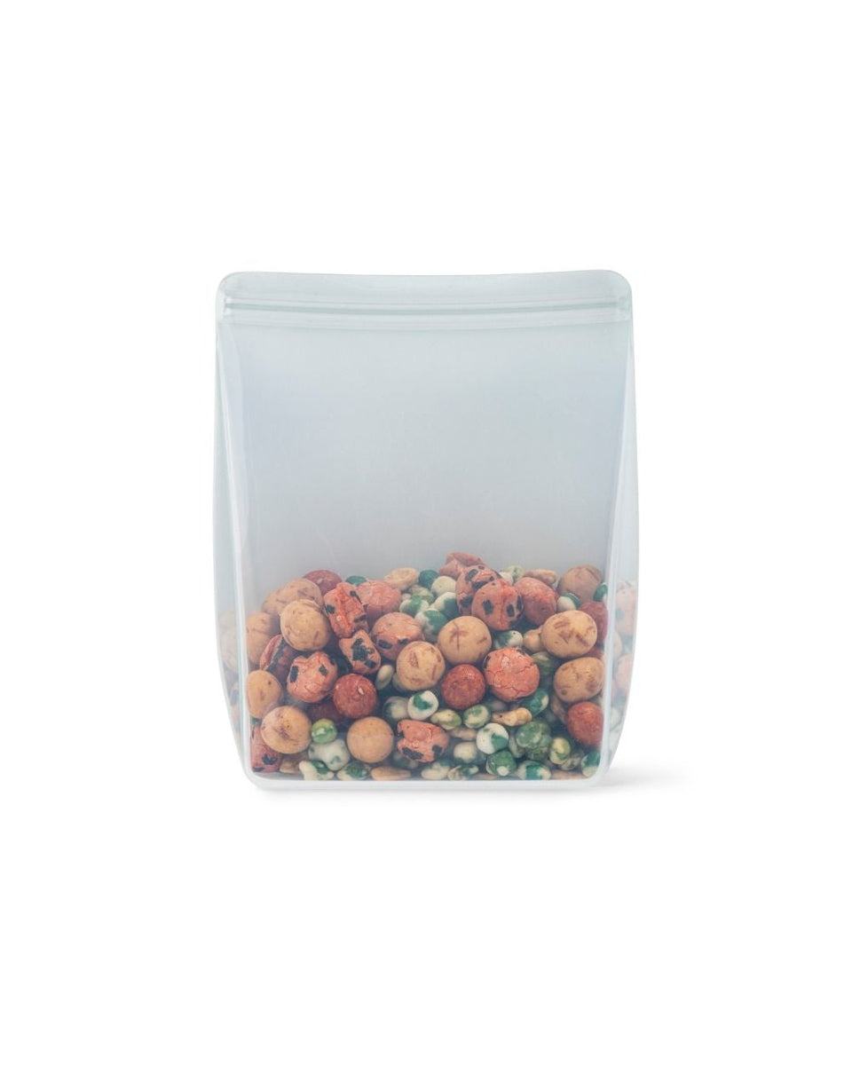 Silicone Reusable Stand-Up Food Storage Bag | W&P