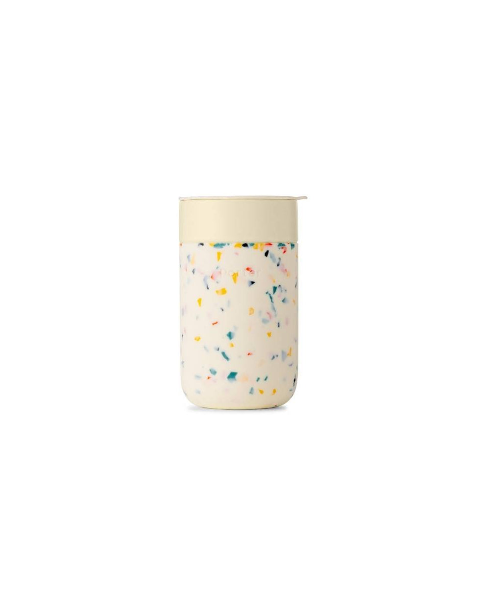 Portable Ceramic Mug With Drink Through Lid | W&P