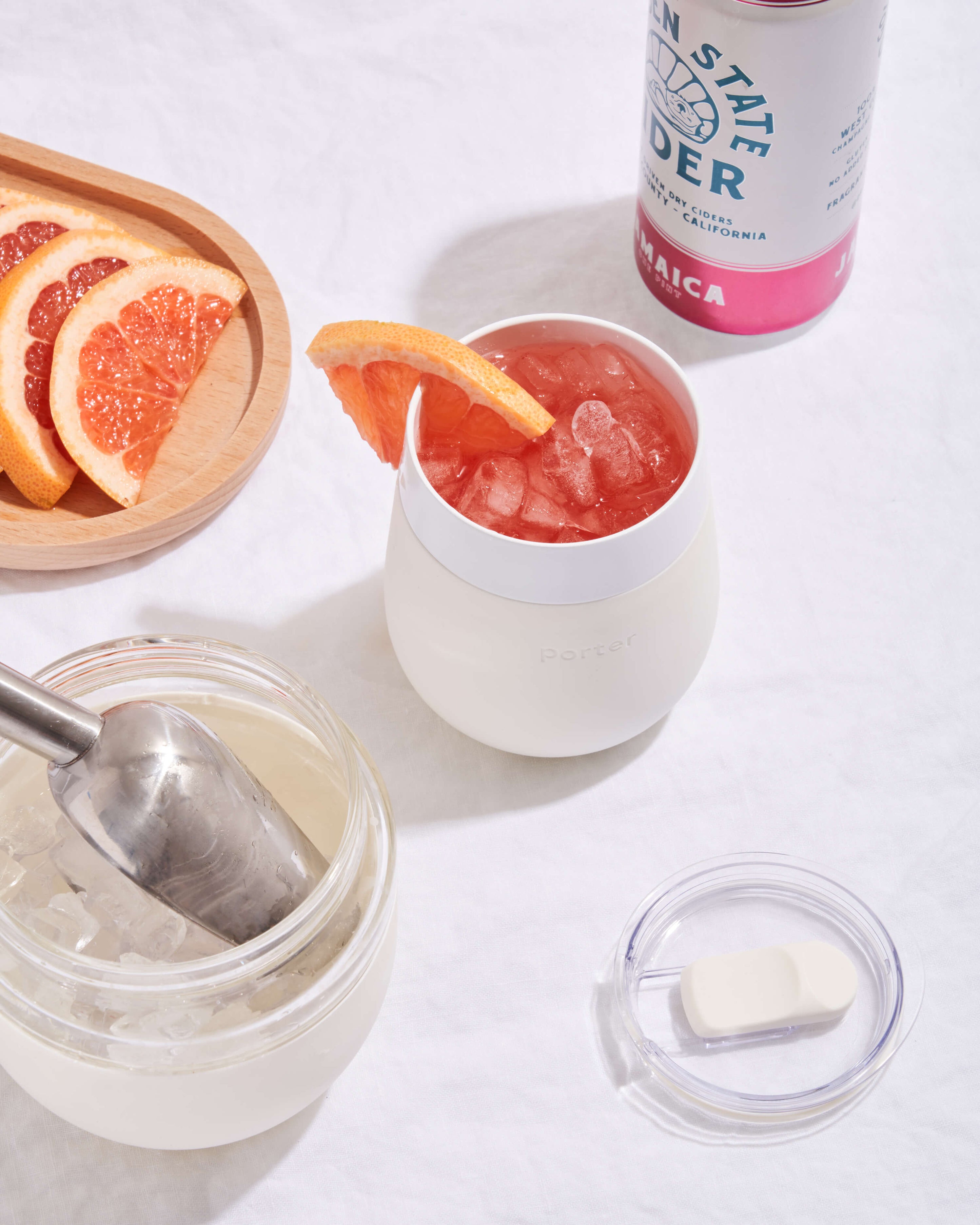 Silicone Pebble Ice Cube Tray | W&P