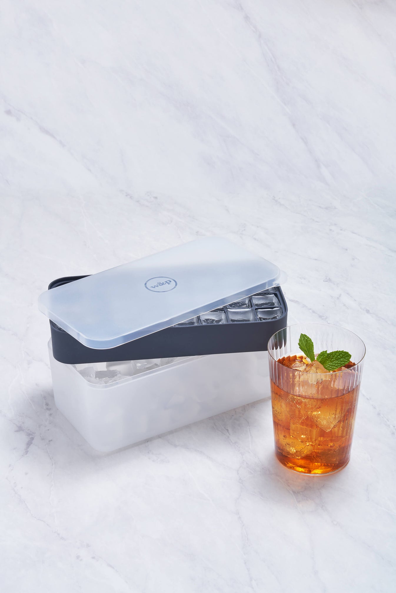 Silicone Ice Cube Tray & Storage Box | W&P