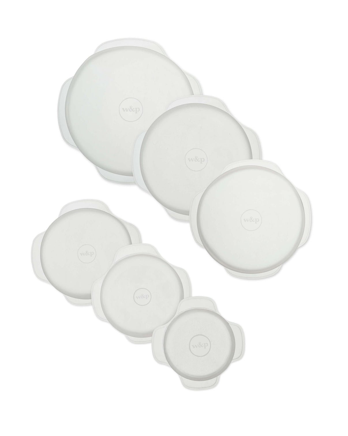 Silicone Reusable Stretch Lids - Round Set | W&P
